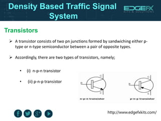 Density based traffic signal system | PPTX