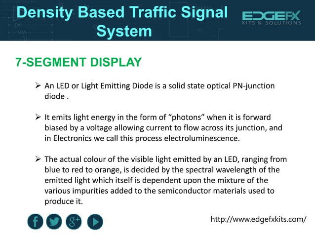 Density based traffic signal system | PPTX