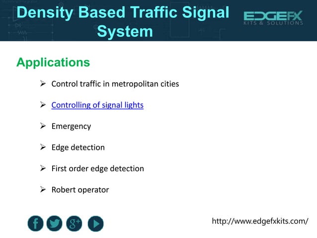 Density based traffic signal system | PPTX
