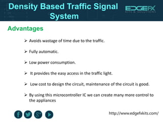 Density based traffic signal system | PPTX