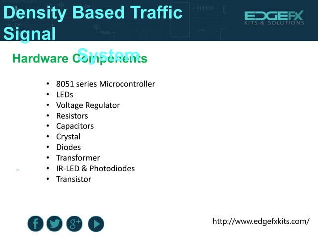 Density based traffic signal system | PPTX