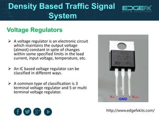 Density based traffic signal system | PPTX