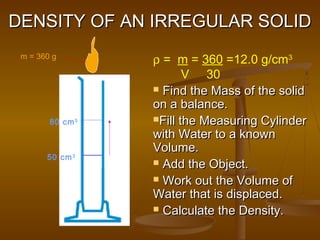 Density(bpp) | PPT | Chemistry | Science