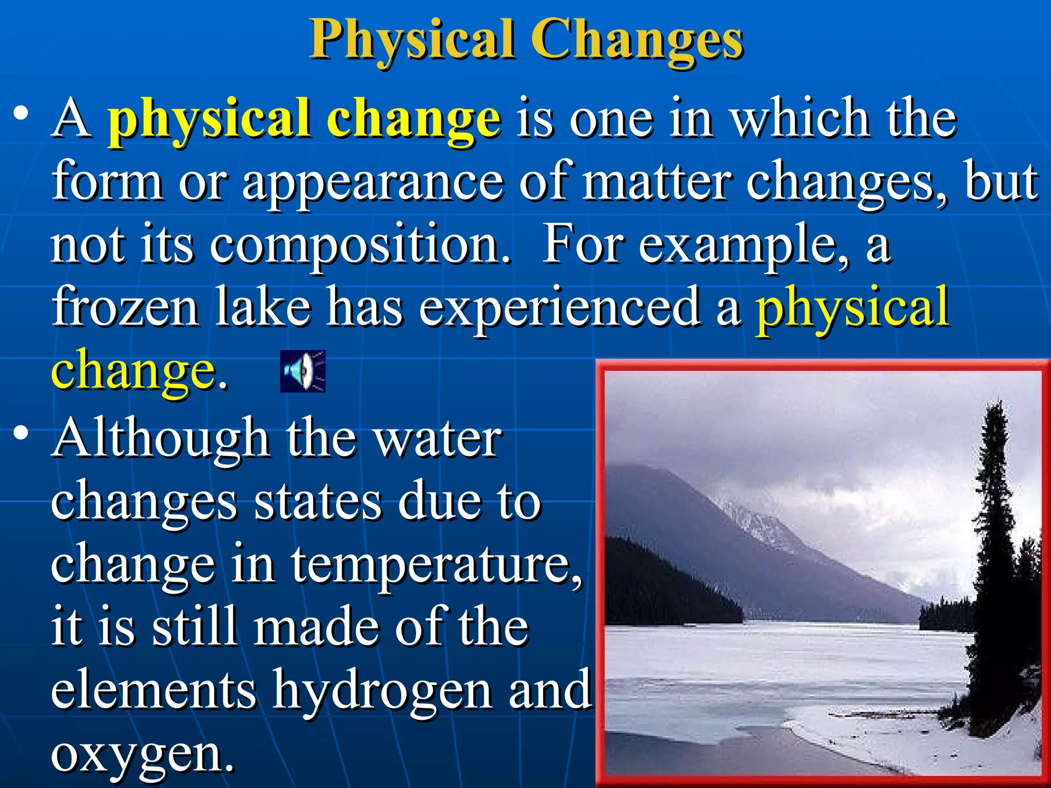 Density Common Chemical Changes Q And A | PPT