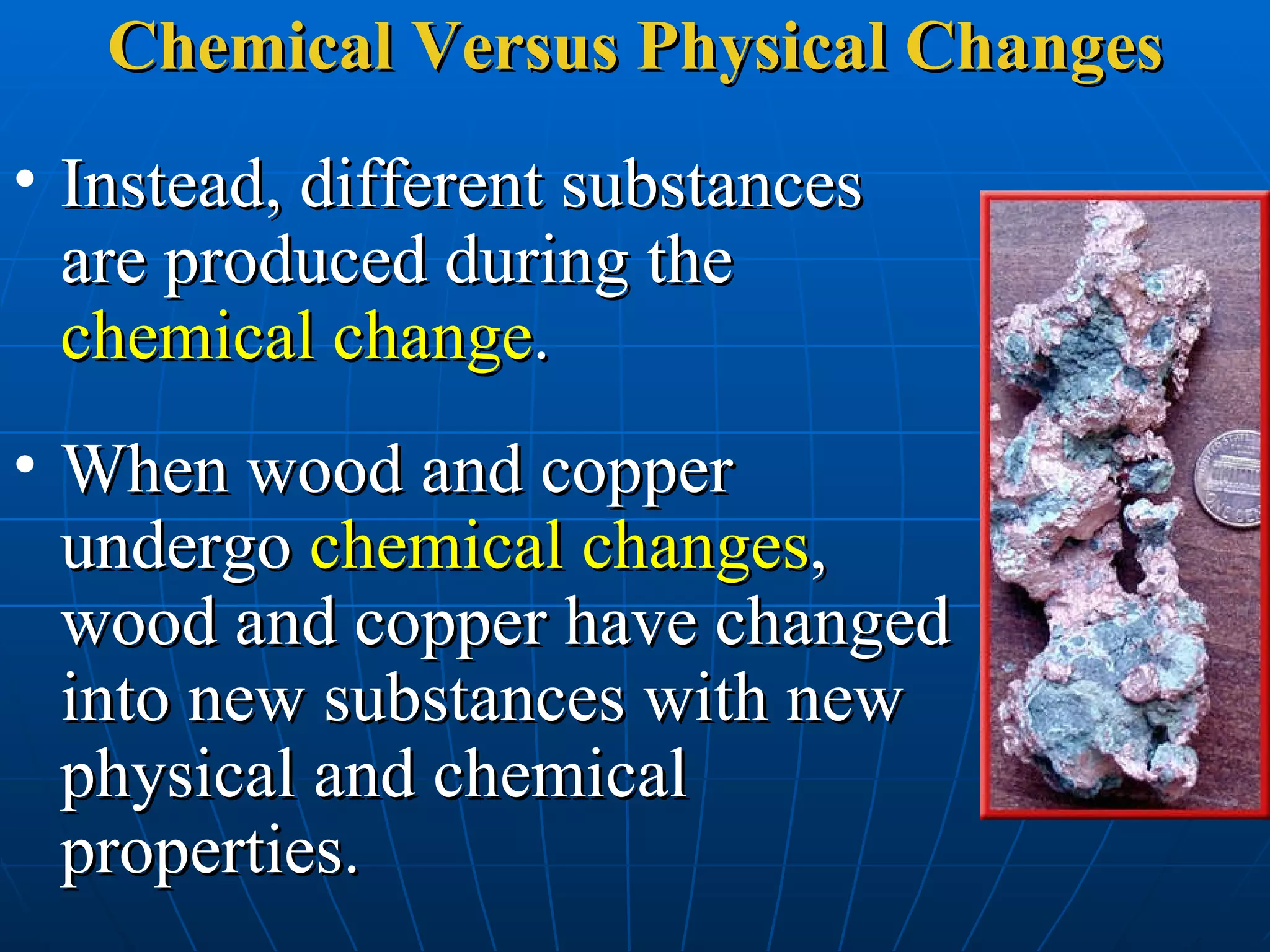 Density Common Chemical Changes Q And A | PPT