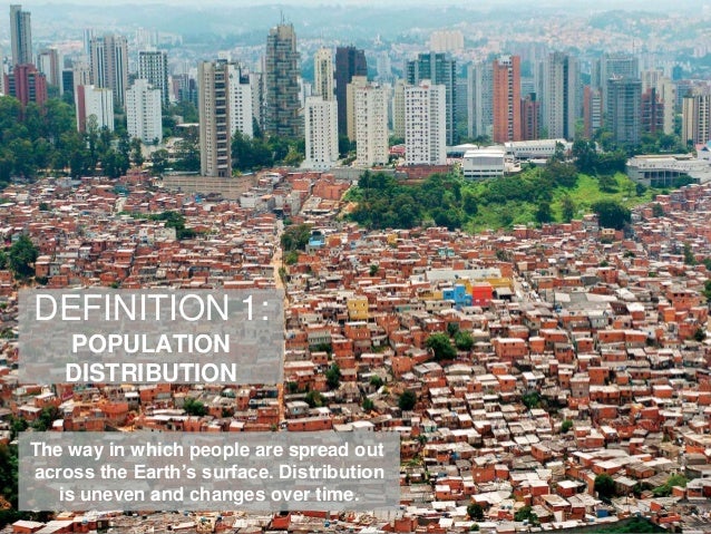 Population Distribution Definition
