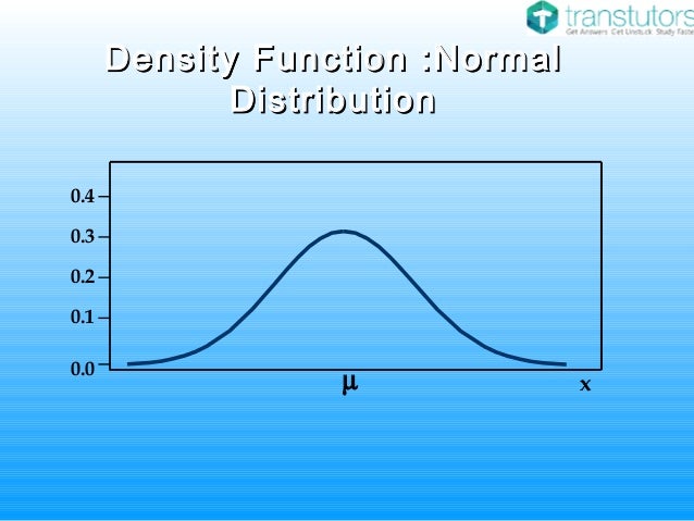 Density Function | Statistics