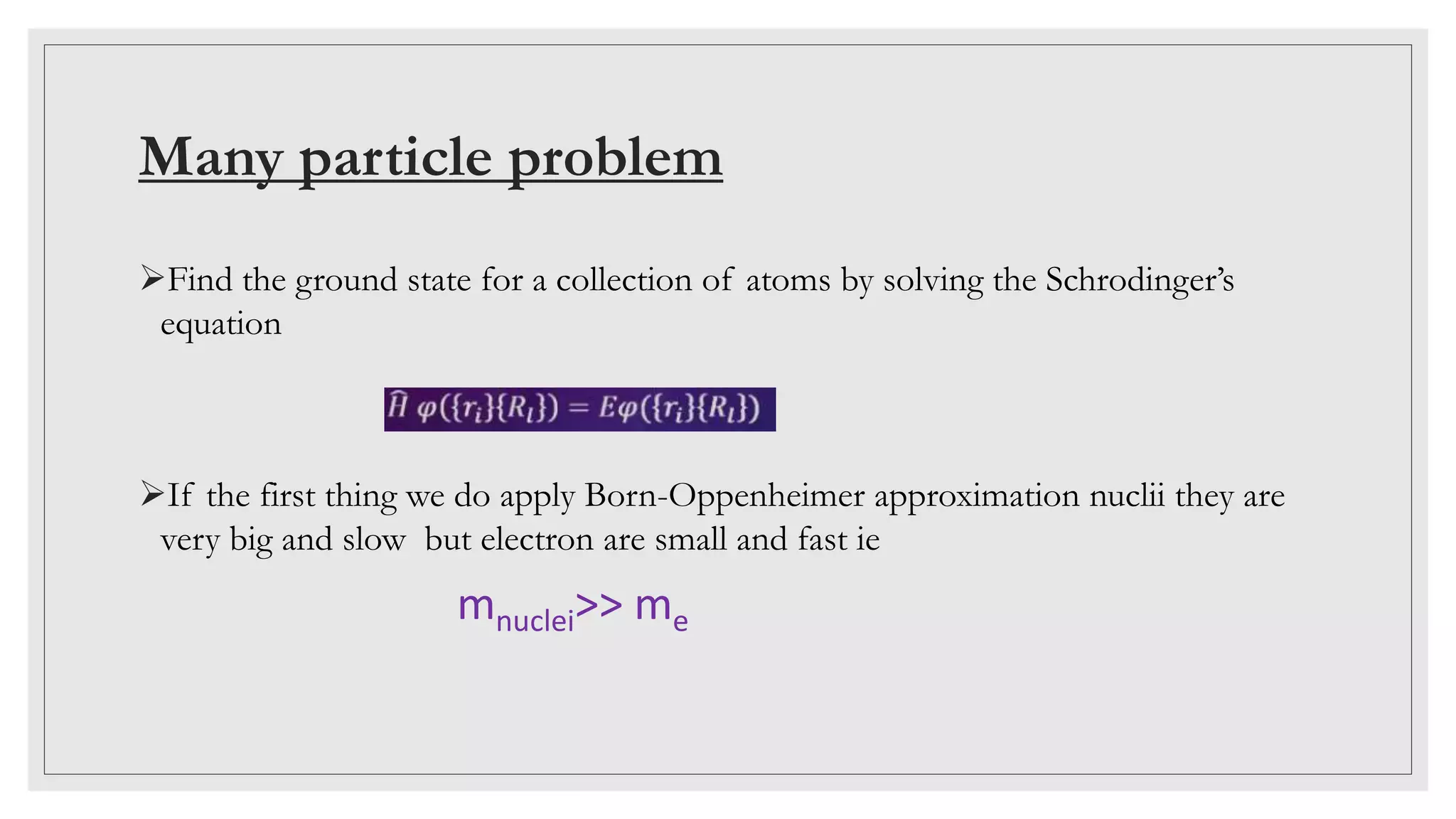 Density Functional Theory Pptx