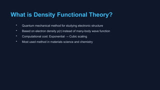 Density Functional Theory imtroduction.pptx
