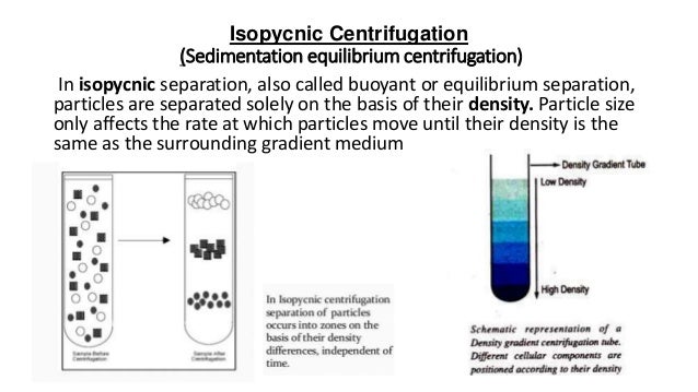 Density Gradient Centrifugation