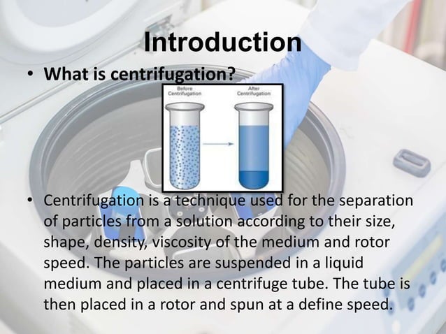 Density Gradient Centrifugation Types Advantages And Disadvantages Pptx