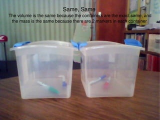 Density Mass Volume | ODP