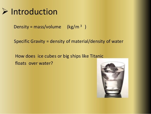 Importance Of Density Measurement – EHTN