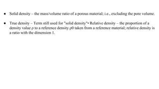 Density measurement | PPTX