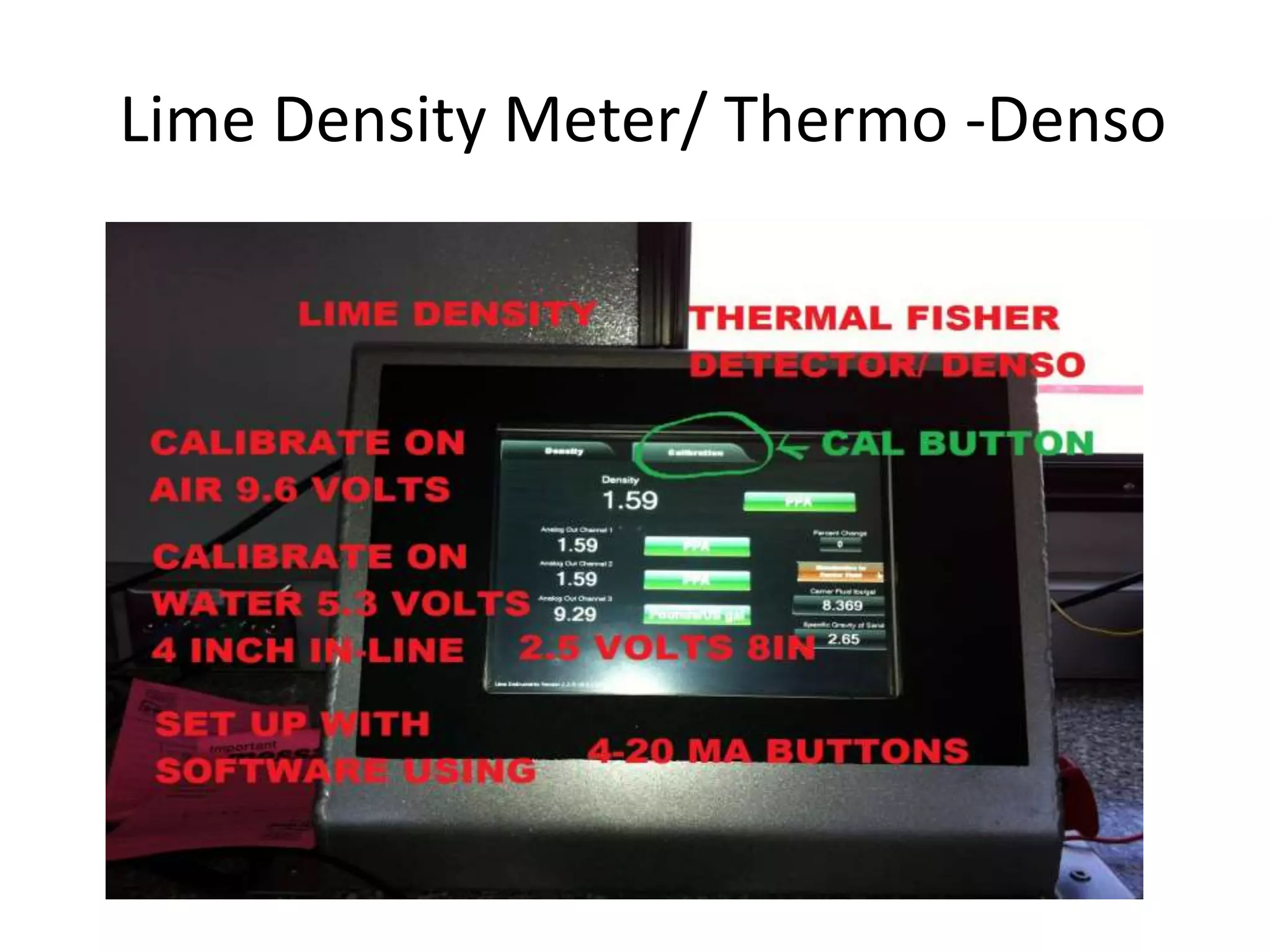Density meter calibration | PPTX