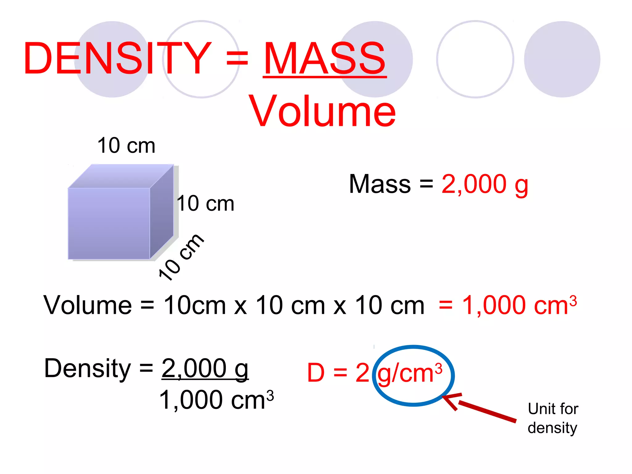 Density notes | PPT