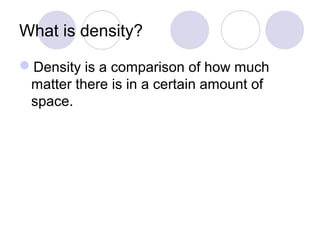 Density notes | PPT