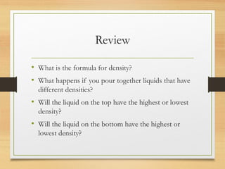 Density notes | PPT