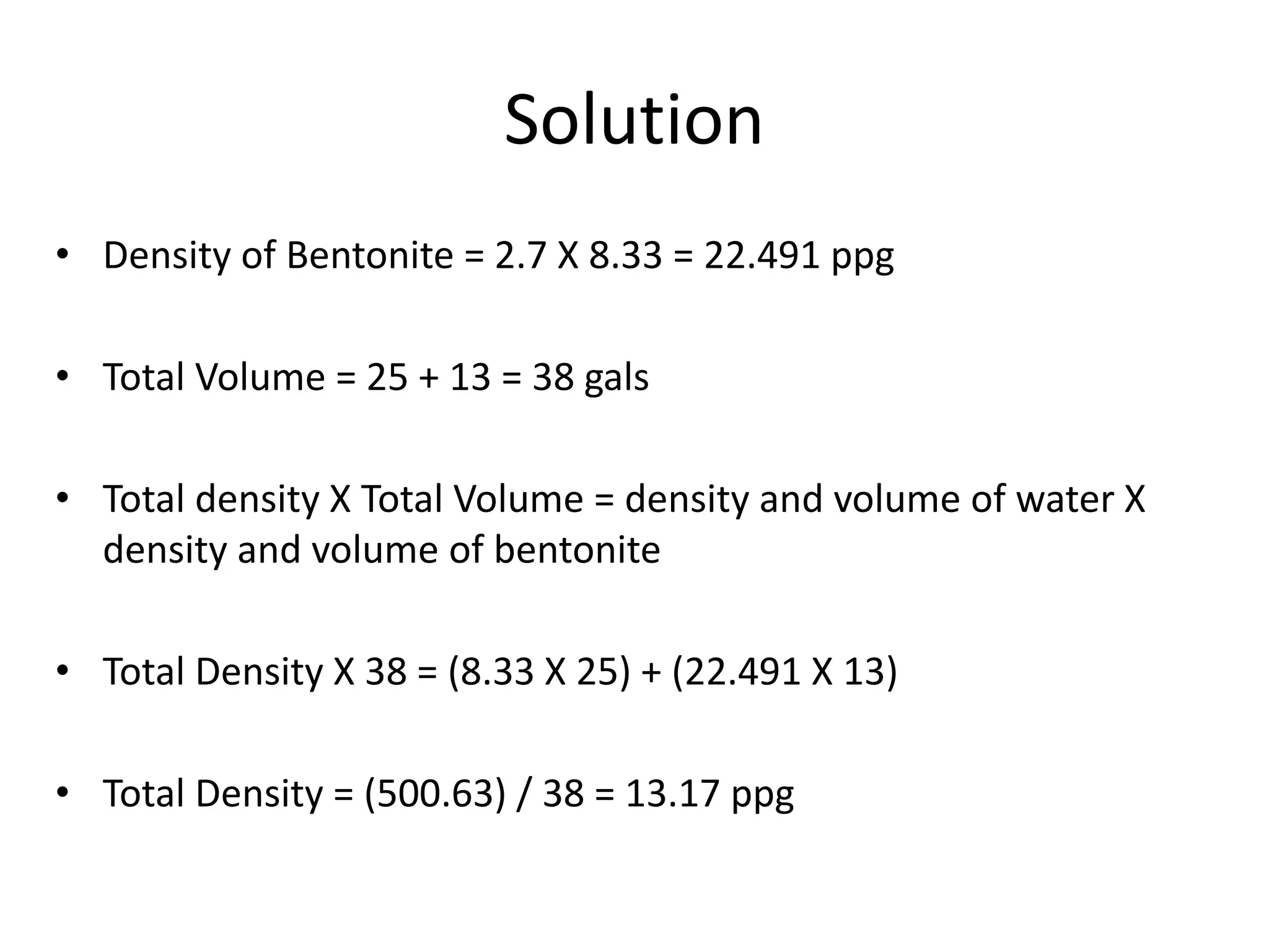 Density of a fluid | PPT