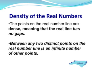 Densityof numberline | PPTX