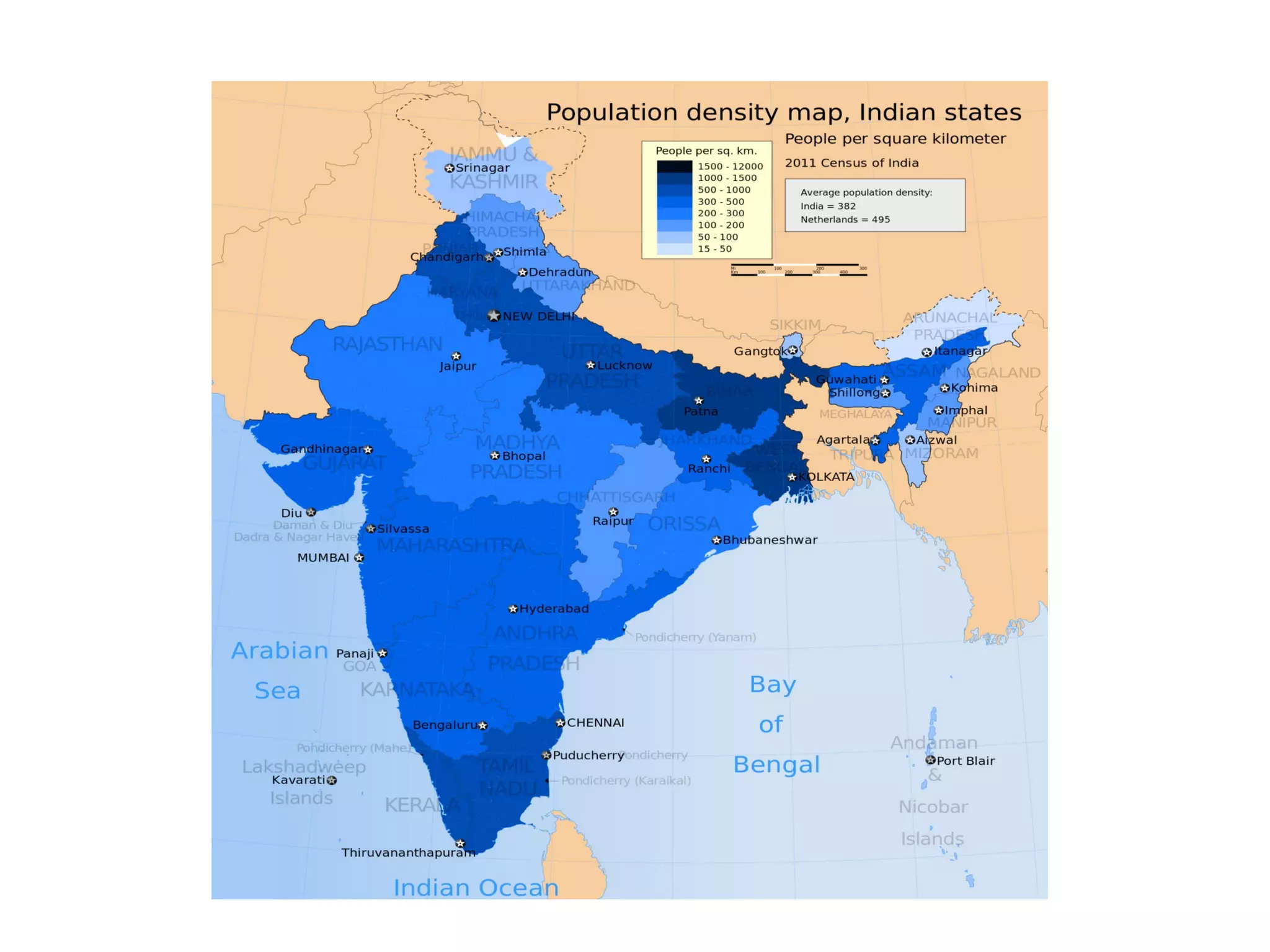 Density of population of maharashtra | PPT