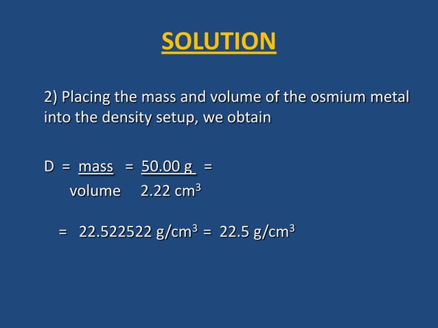 Density NOTES | PPT