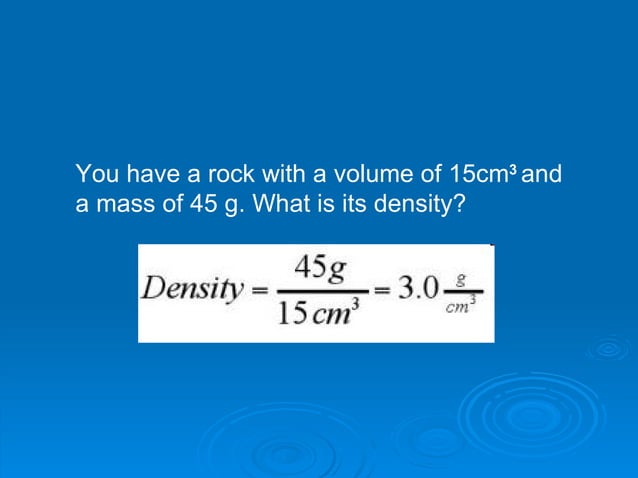 Density Ppt | PPT | Physics | Science