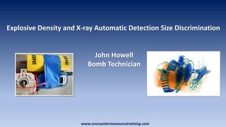 Density ranges for exploisves and automatic detection with x ray | PDF