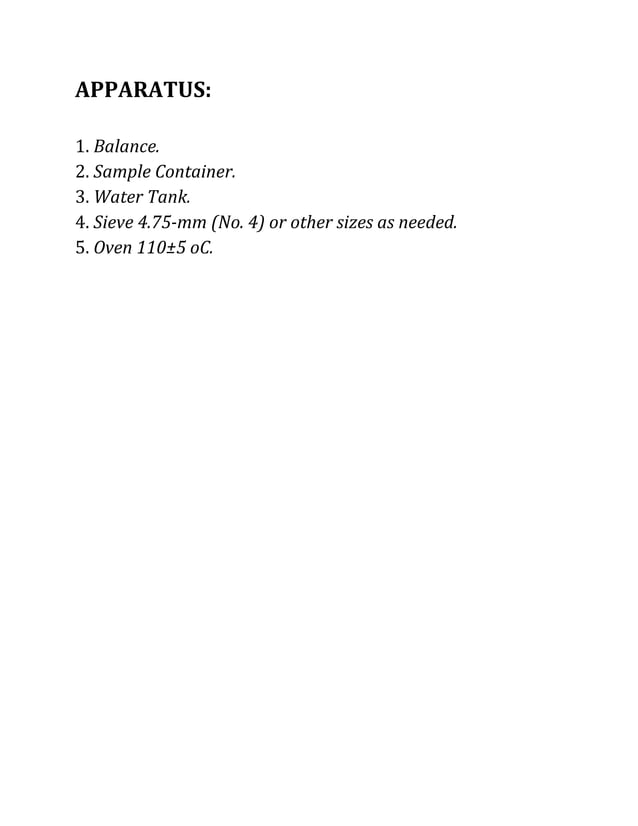 Density Relative Density Specific Gravity And Absorption Of Coarse