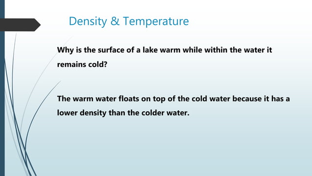 Density & temp | PPTX