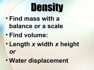 Density | PPT