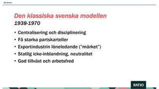 Den svenska modellen | PPT