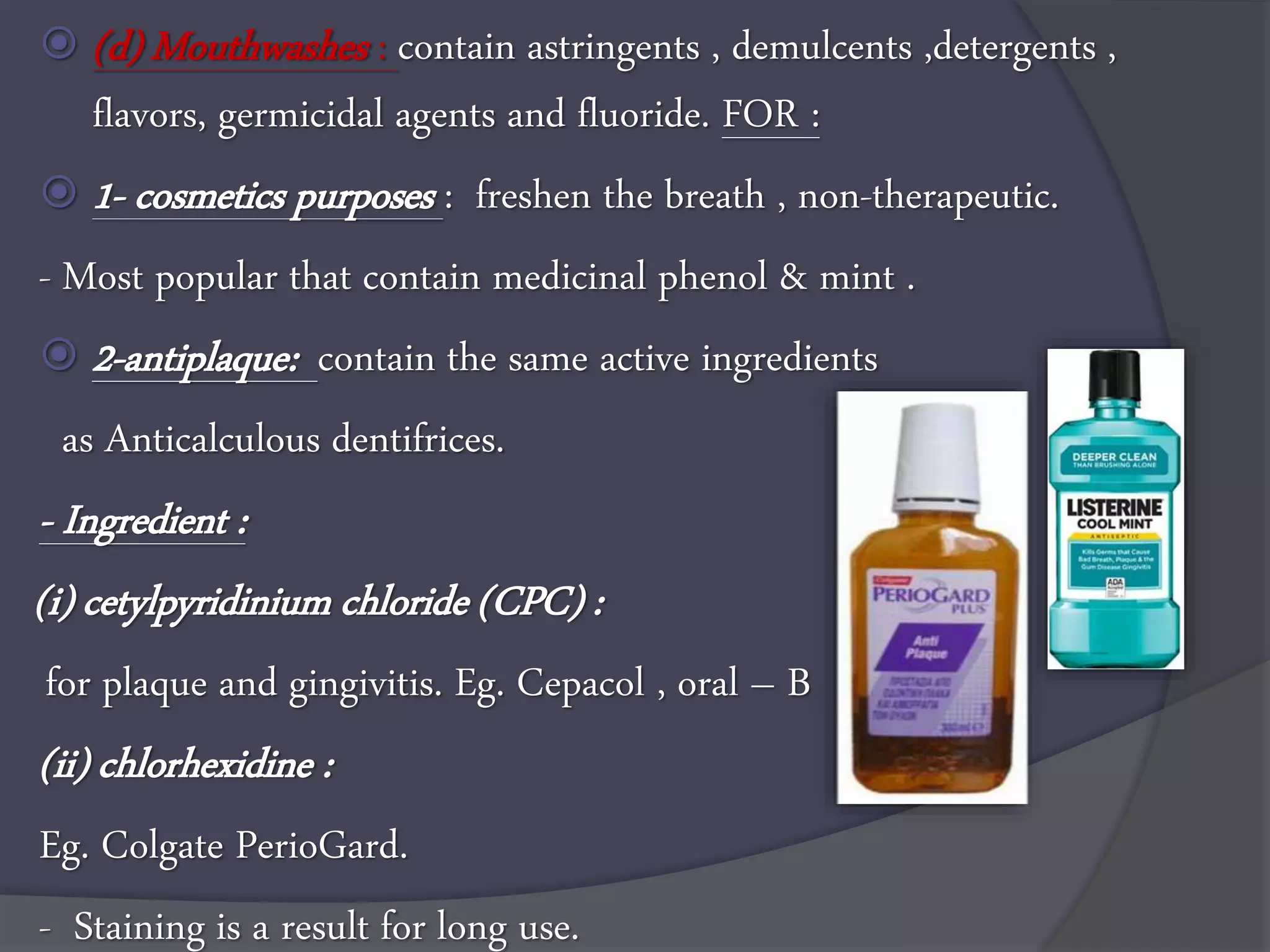 Dental products | PPTX