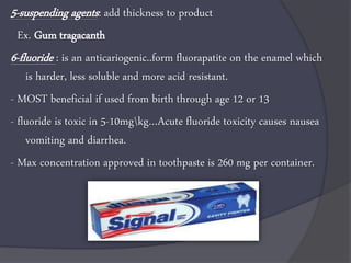 Dental products | PPTX
