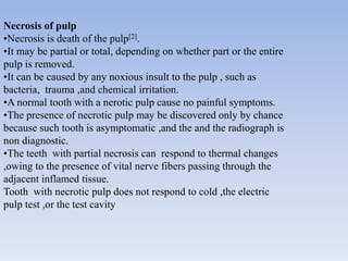Dental pulp status | PPT