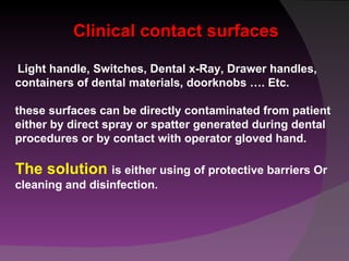 Dental infection control | PPT
