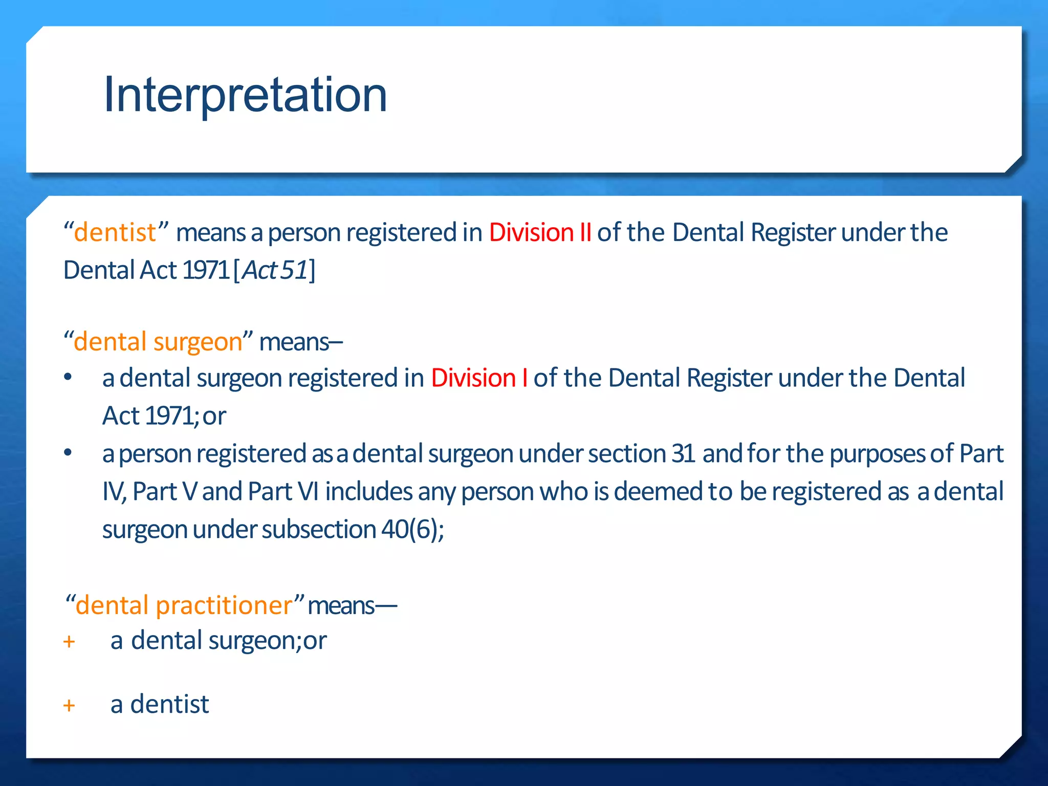 Dental Act 2018.pptx