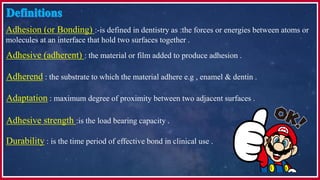 Dental adhesive system | PPTX