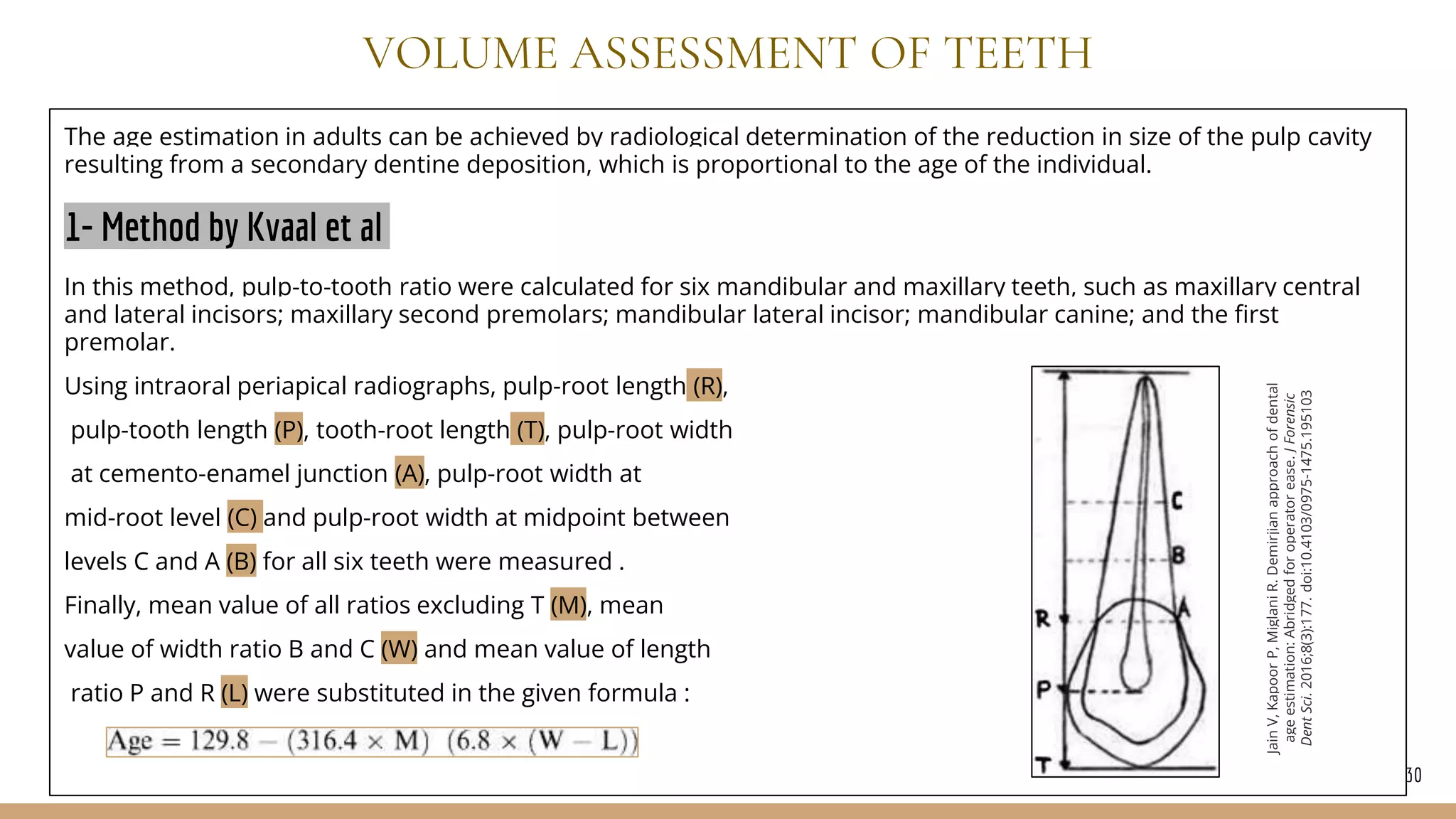 DENTAL AGE ESTIMATION.pptx