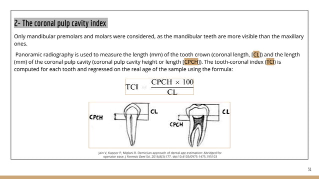 DENTAL AGE ESTIMATION.pptx | Oral care | Personal Care