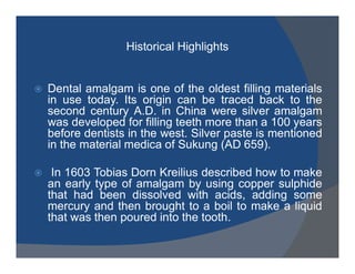 Dental amalgam | PDF