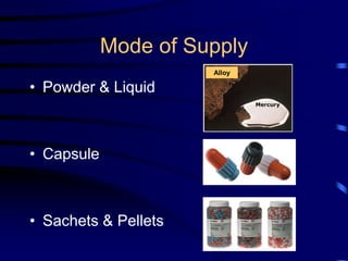 Dental amalgam - Recent advances | PPT