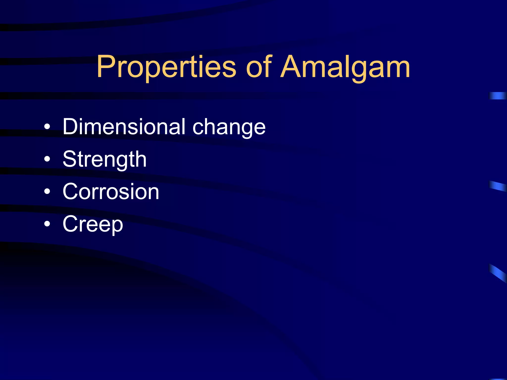 Dental amalgam - Recent advances.ppt