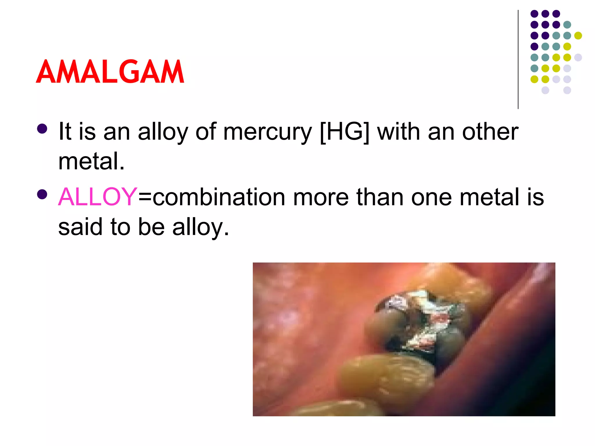 Dental amalgam | PPT