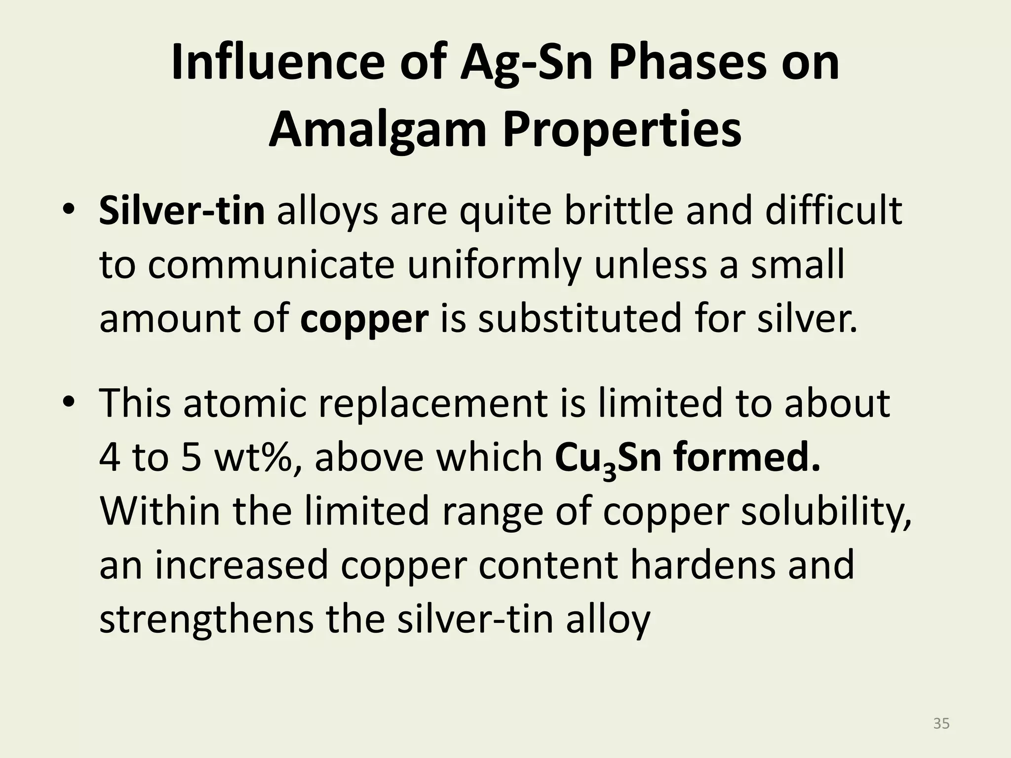 Dental amalgams | PPTX