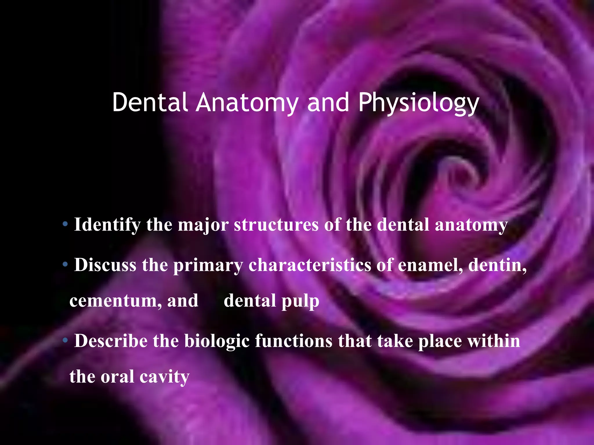 Dental anatomy | PPTX