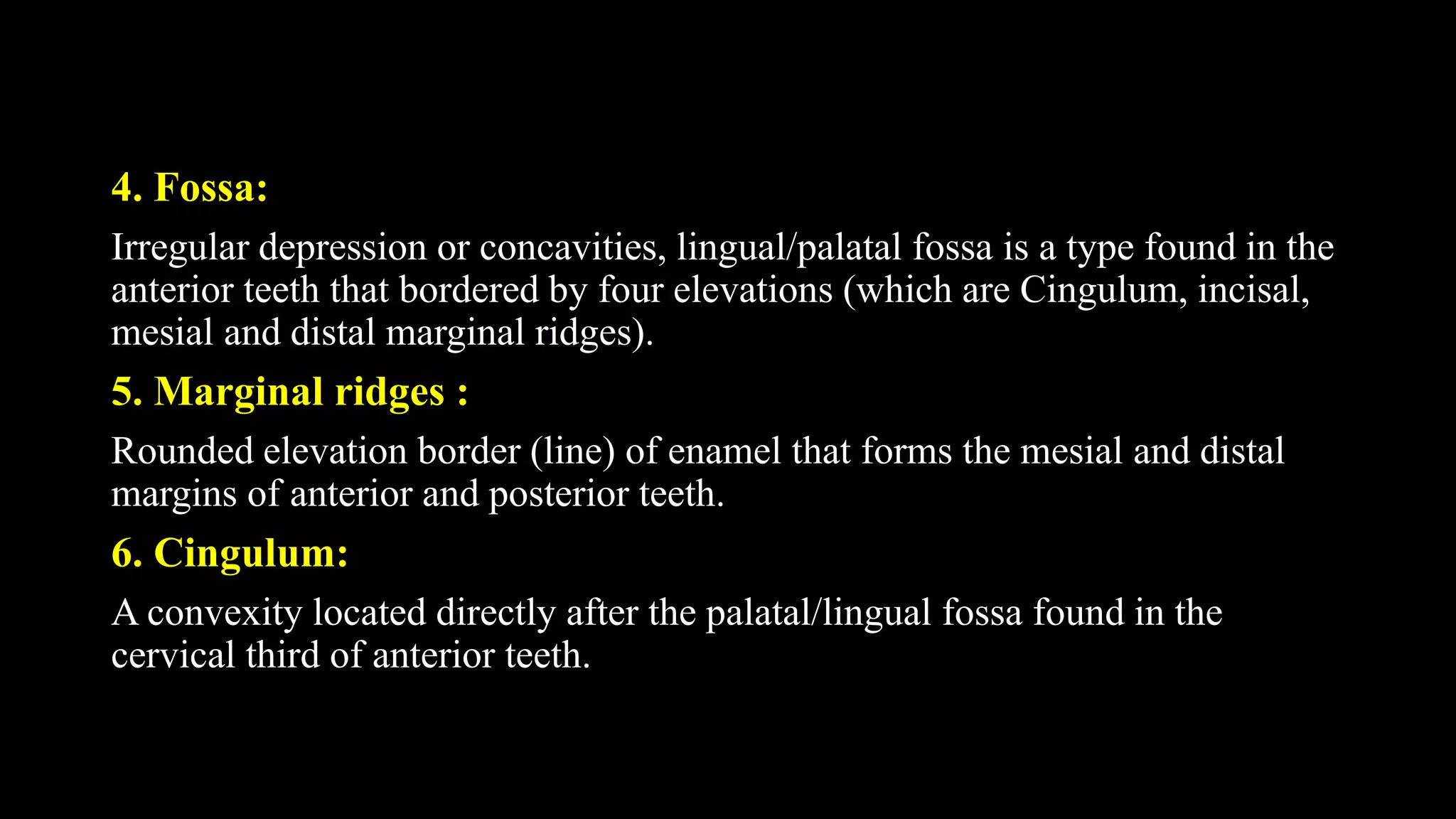 Dental anatomy and morphology lecture | PDF