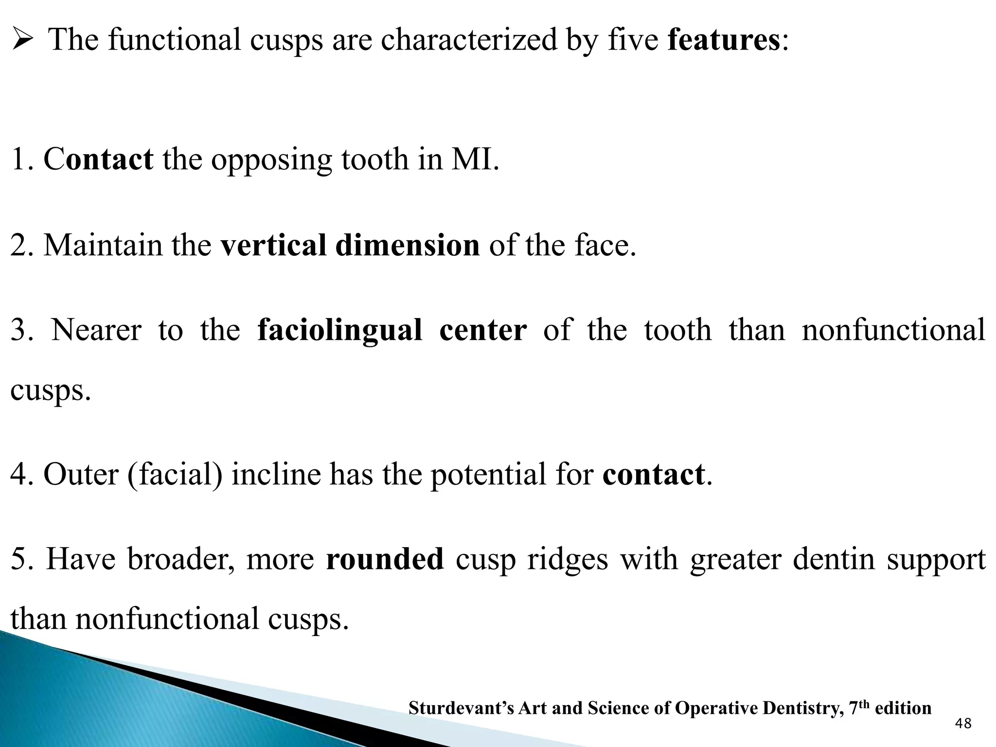 Clinical Significance of Dental Anatomy, Physiology and Occlusion | PPTX