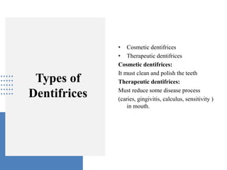 Dental and cosmetic preparations | PPTX | Skin and Dermatology ...