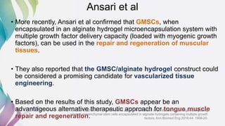 Dental and orofacial mesenchymal stem cells in craniofacial | PPTX